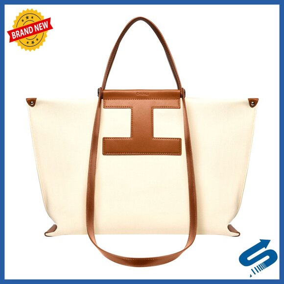Bags | Leather Laptop Tote Bag Professional Work Briefcase Waterproof ...